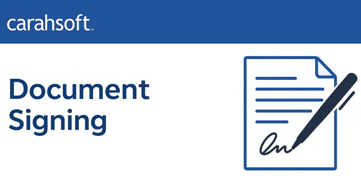 Sign In - Carahsoft